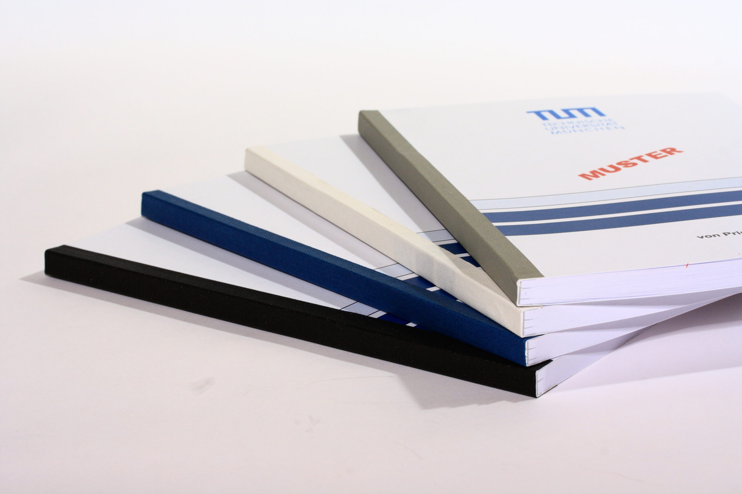 Adhesive tape binding identical to our softcover - printy
